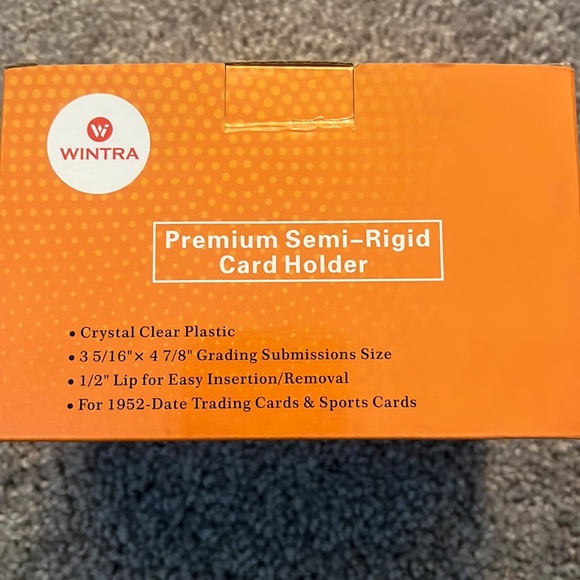 wintra | Office | 0 Count Semi Ridgid With 100 Penny Sleeves | Poshmark